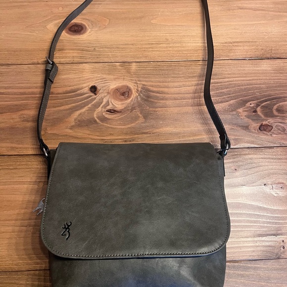 Browning | Bags | Nwt Browning Charcoal Conceal And Carry Crossbody ...